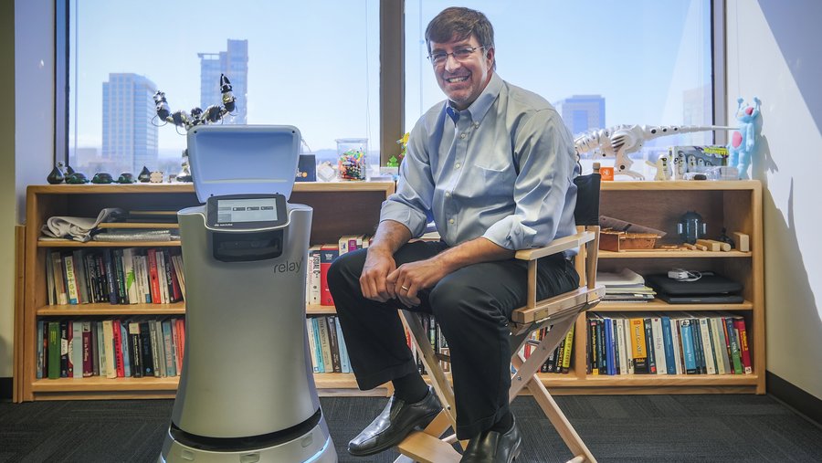 Savioke CEO Steve Cousins says robots will let people do more interesting tasks - Silicon Valley ...