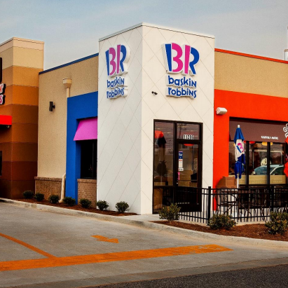 Dunkin doughnuts baskin robbins store