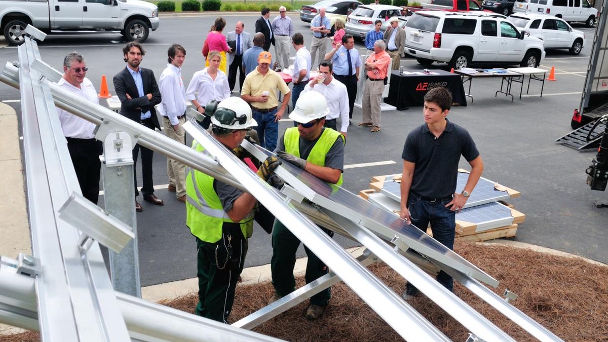 Charlotte developer starts construction on 20-MW solar project ... Charlotte developer starts construction on 20-MW solar project ...