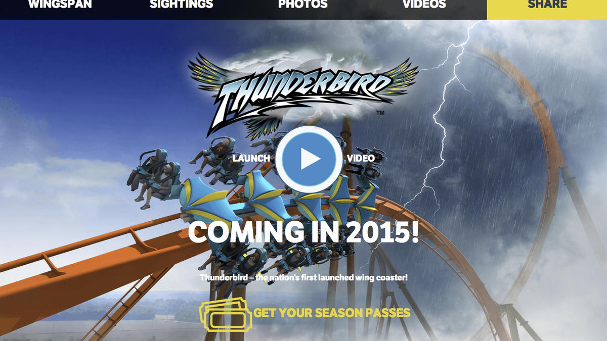 Louisville-based DBS Interactive behind Holiday World's new website, Thunderbird launch ...