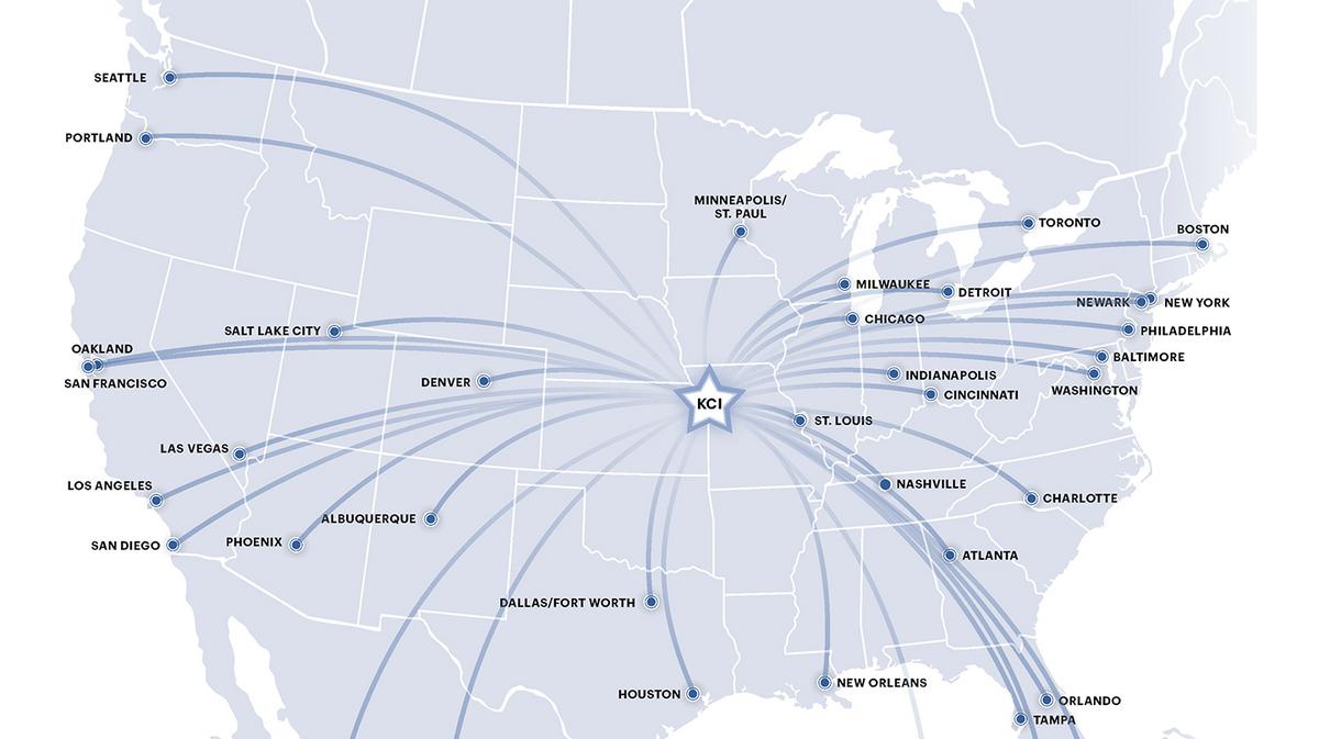 KCI offers 38 nonstop, direct flights - Kansas City Business Journal
