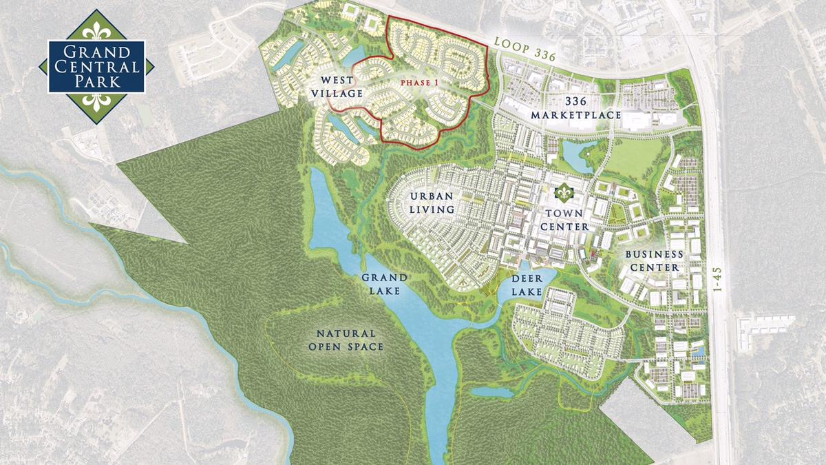 Johnson Development Corp. reveals master plans for Grand Central Park, a new 2,046-acre master ...