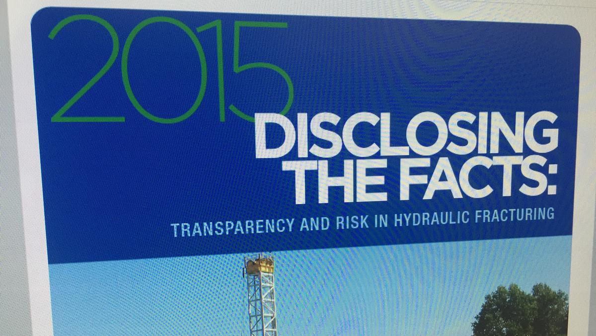 'Fracking Scorecard' ranks oil companies by reporting of environmental ...