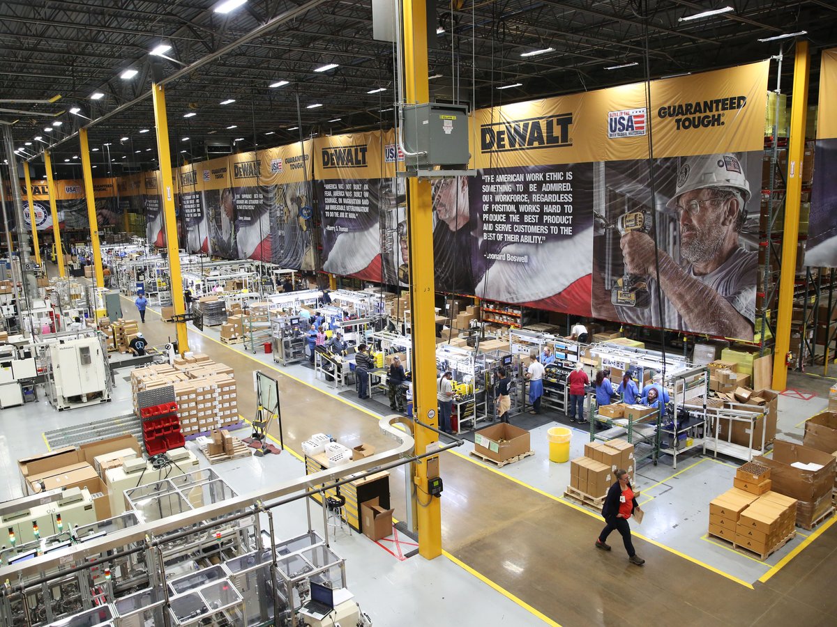 DeWalt will add 90 jobs to the Stanley Black Decker plant in Charlotte Charlotte Business Journal