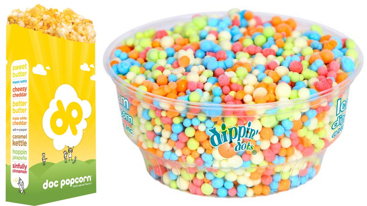 Dippin Dots Doc Popcorn Looking To Open Cobranded Spots In Phila Dippin Dots Doc Popcorn Looking To Open Cobranded Spots In Phila