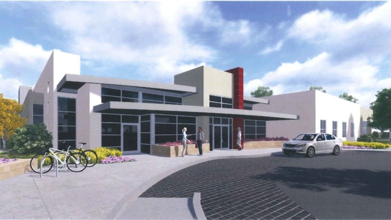 An artist's rendering of the Palo Alto Medical Foundation's planned new ...