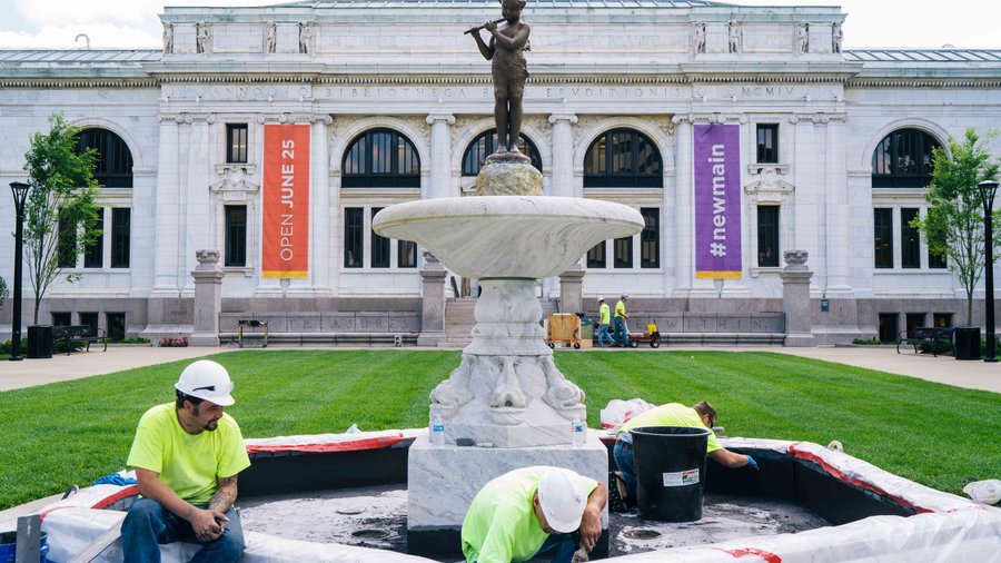 Columbus Main Library renovation to debut, includes views of downtown ...
