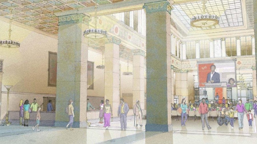 Enoch Pratt Central Library kicks off $115 million renovation ...