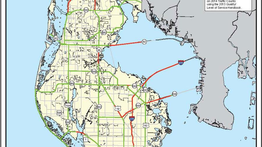 Here's what Tampa Bay traffic looks like according to FDOT - Tampa Bay ...