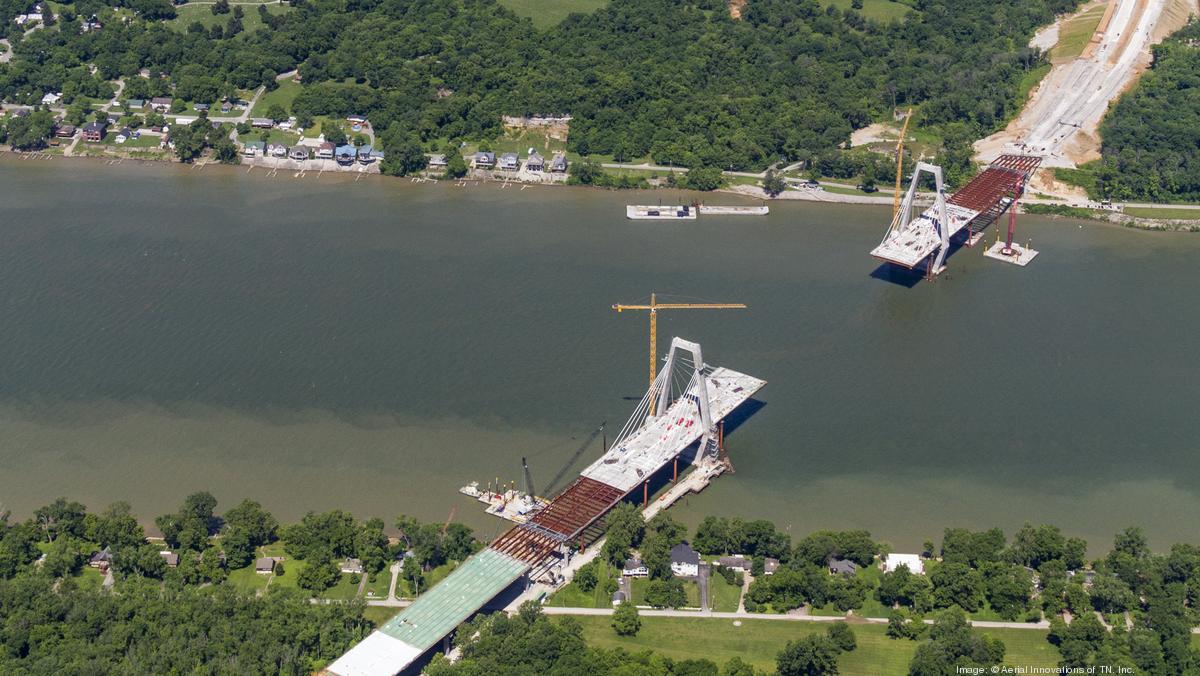 Ohio River Bridges Project photos show progress in East End bridge ...