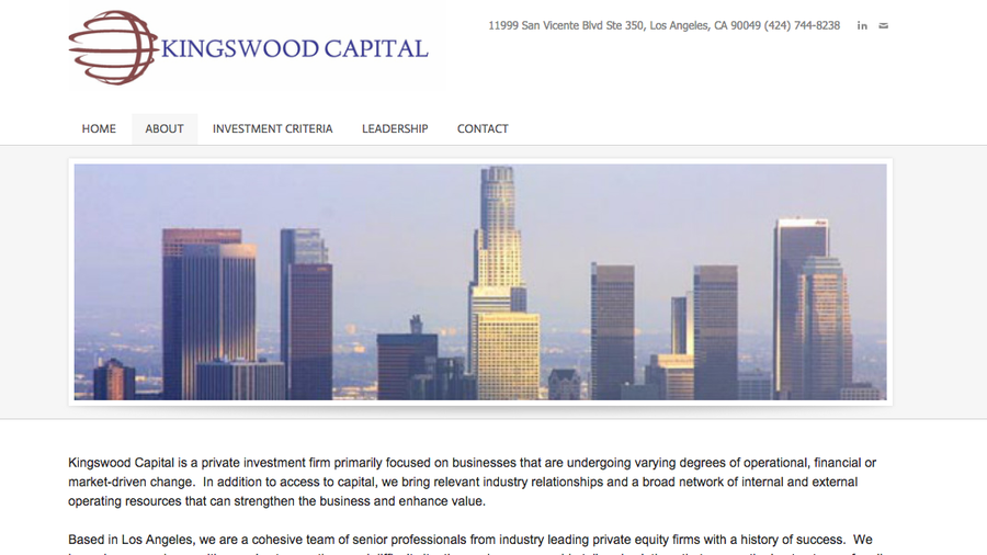 Kingswood Capital completes acquisition of AVAD - L.A. Business First
