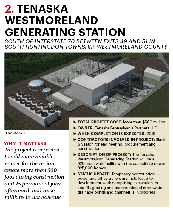 Tenaska powering up $500M plant in Smithton - Pittsburgh Business Times