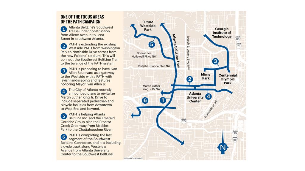 PATH Foundation campaign will connect region’s trails - Atlanta ...