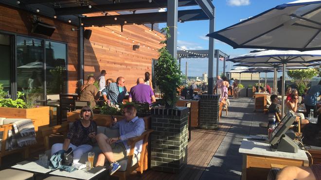 Impressive views draw crowds to Kimpton Hotel's rooftop bar The ...