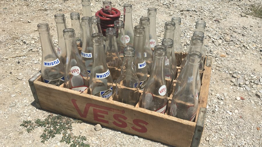 Giant Vess Soda bottle downtown is restored (Photos) - St. Louis ...