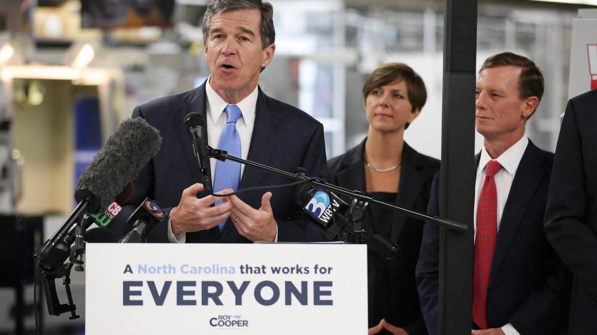 Roy Cooper's economic plan introduced in Charlotte - Charlotte Business ...