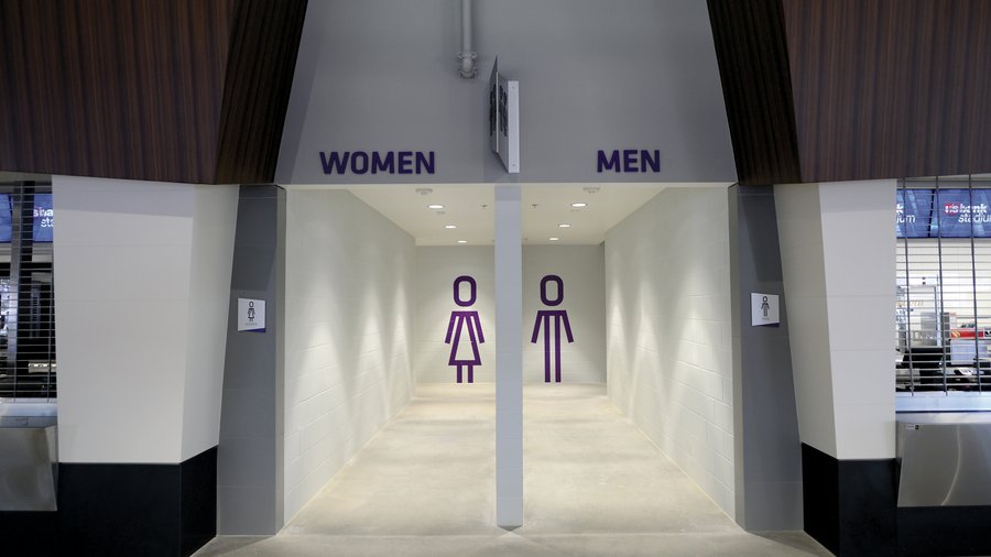 US Bank Stadium bathrooms