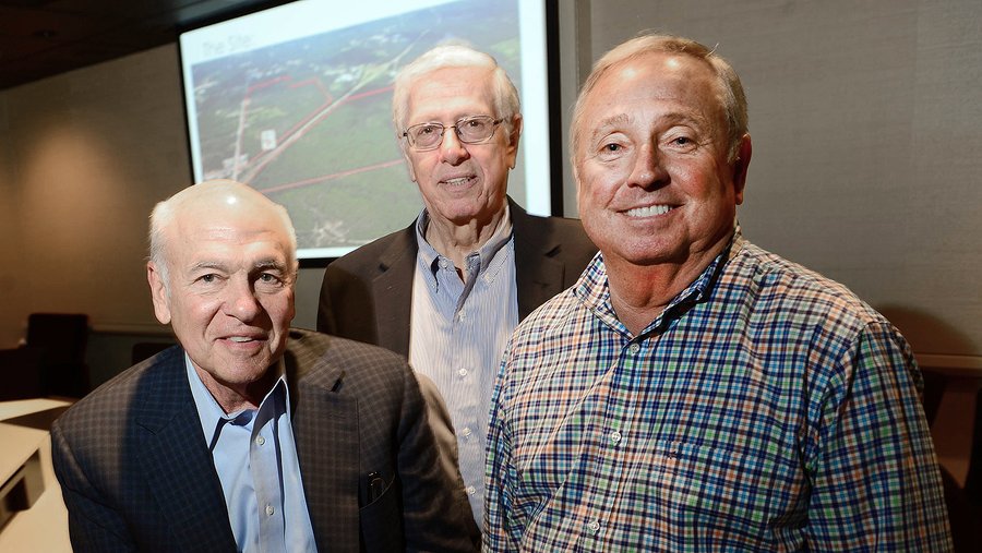 Steve Selig, from left; Ron Orr, and Bob Riddle are spearheading the ...