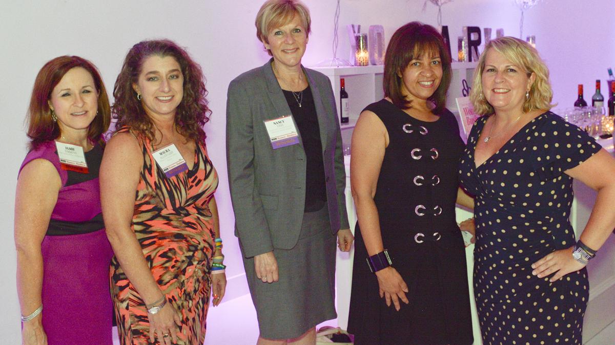 2016 Women in Business meet over dinner - Dallas Business Journal