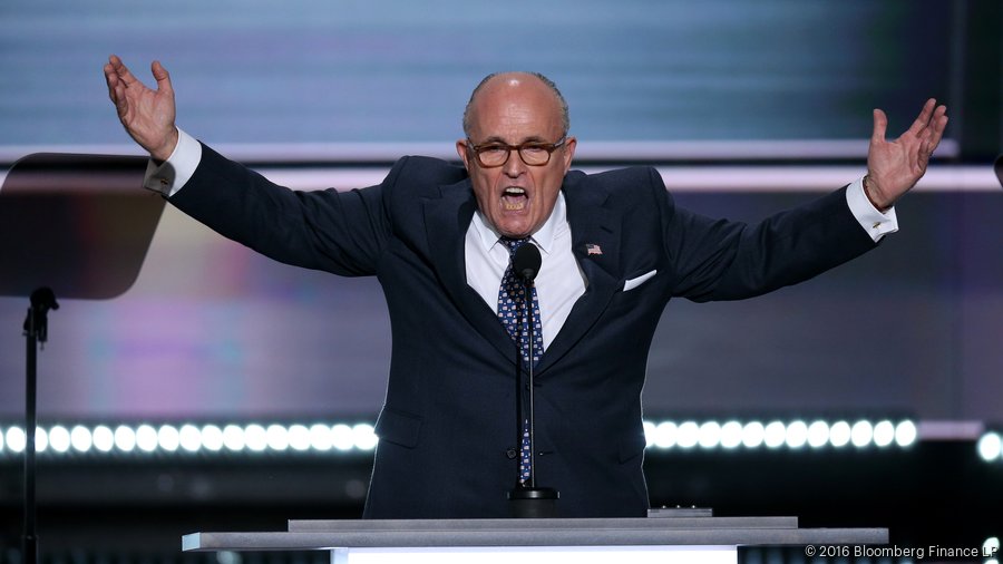 Rudy Giuliani storms the RNC, praises 'good man' Trump - New York ...