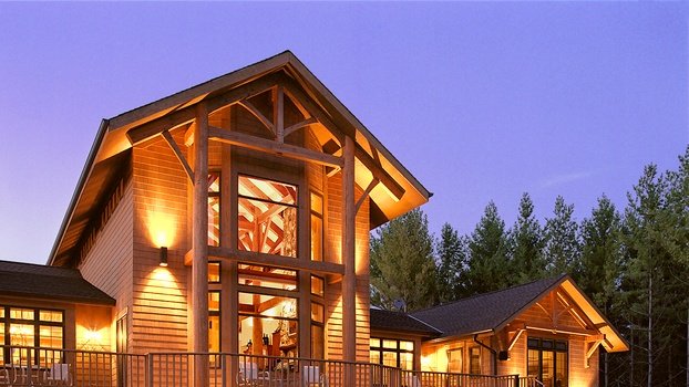 Open House: 'Stunning' timber home in Saukville takes you 'up north ...