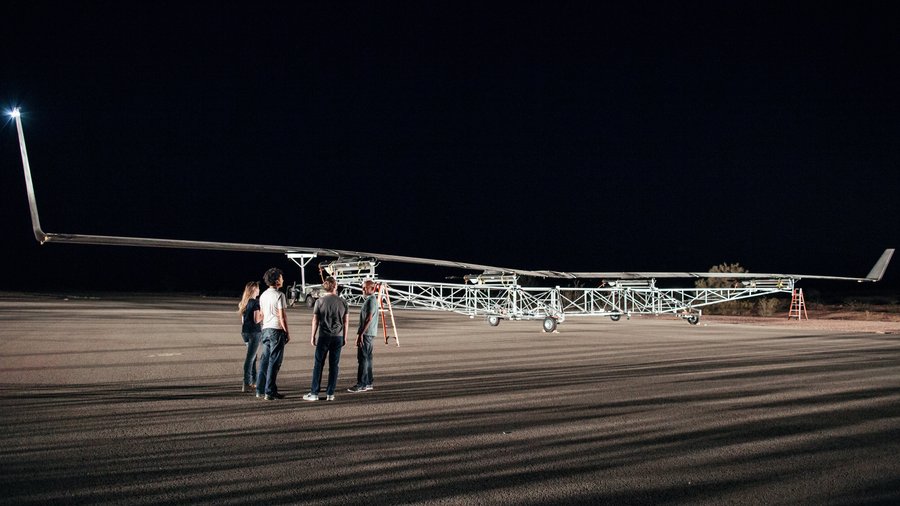 Facebook's solar-powered Internet drone takes flight - Silicon Valley ...