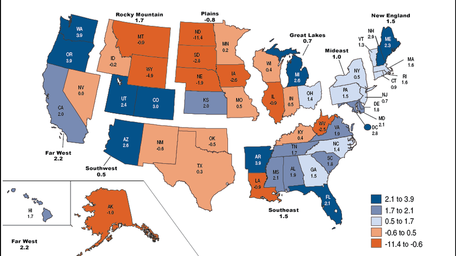 Colorado's GDP growth among the highest in the nation - Denver Business ...