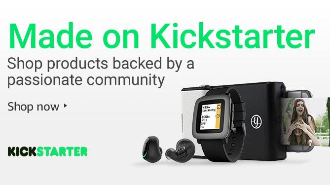Amazon creates online showcase for Kickstarter crowdfunded products ...