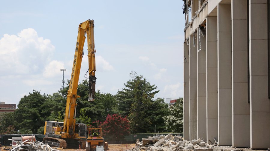 Demolition begins on Charlotte Observer building to make way for ...