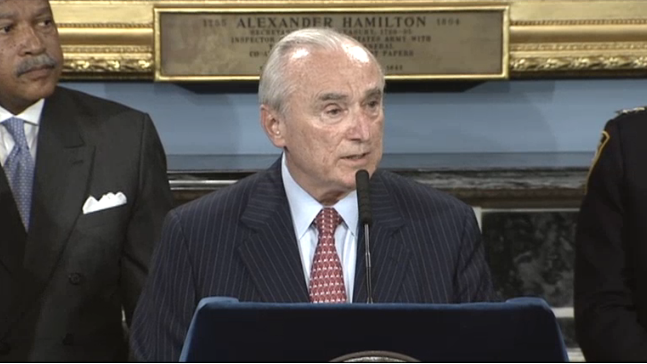 Bratton: 'I'm leaving with reluctance ... because it's the right time ...