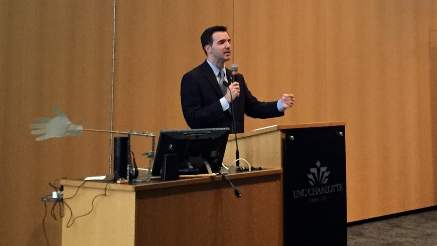 N.C. Sen. Jeff Jackson at Internet of Things event in Charlotte: HB2 is ...
