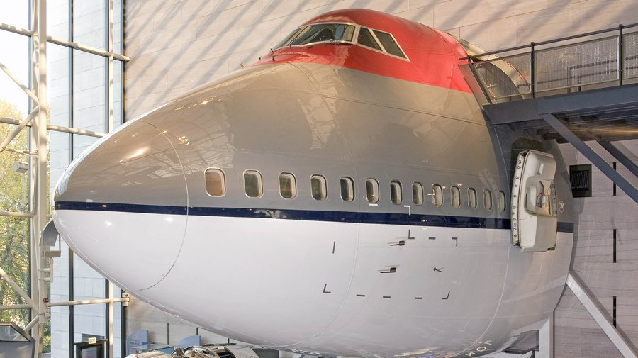 NWA 747 Air and Space Museum