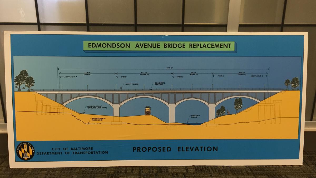 Construction on new $40M Route 40 bridge over Gwynns Falls to begin in ...