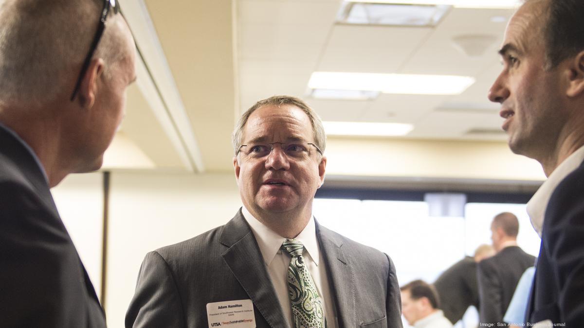 Adam Hamilton president of Southwest Research Institute saw contract ...