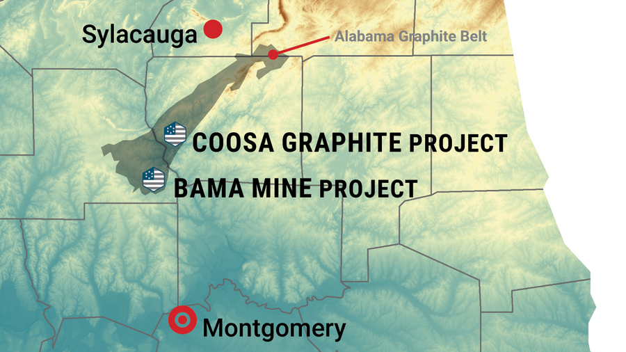 Alabama graphite mine could soon bring more than 75 jobs to Coosa ...