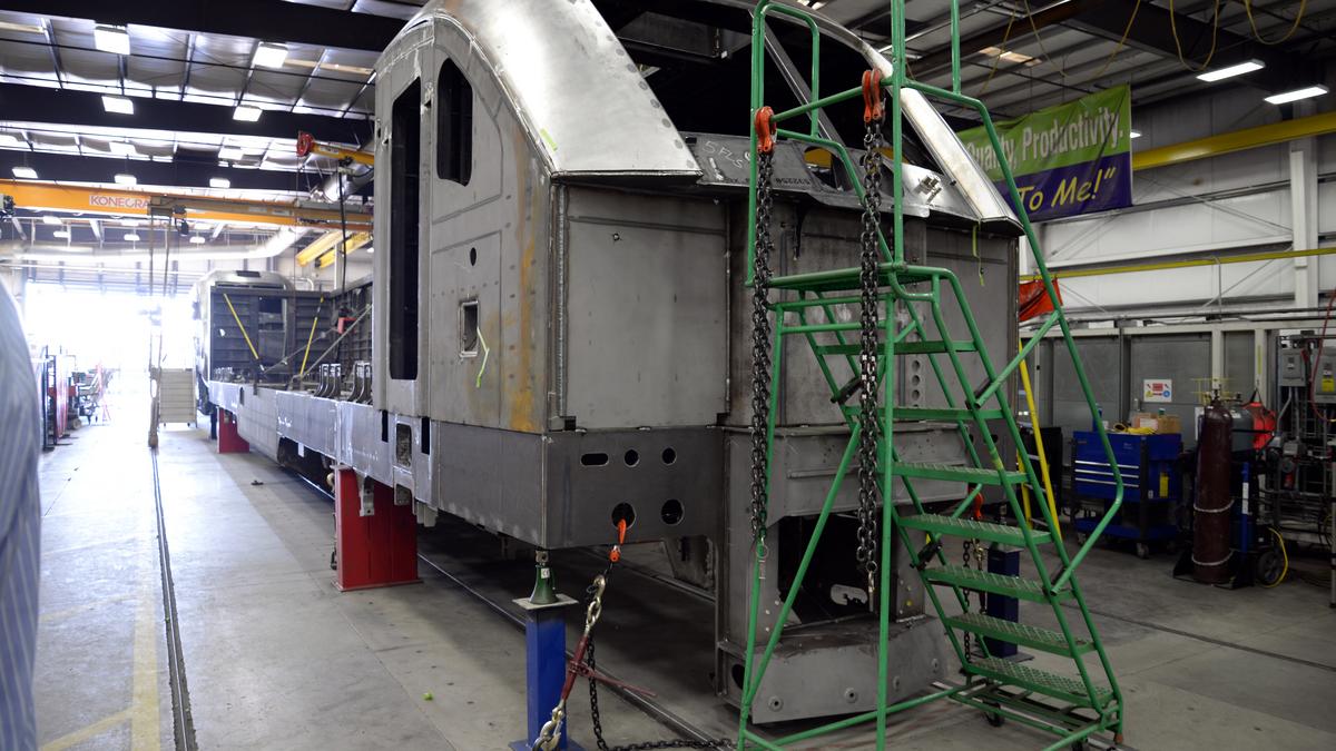 High-tech train engines in test runs at Siemens - Sacramento Business ...