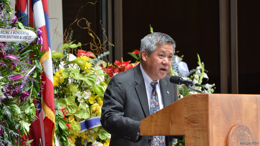 Body of late U.S. Rep. Mark Takai lies in state in Hawaii Capitol ...
