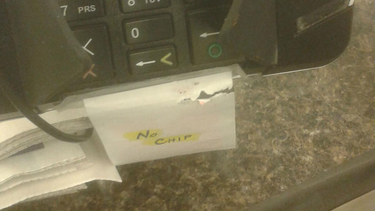 Here’s why you keep seeing those ‘no chip’ signs at local stores ...