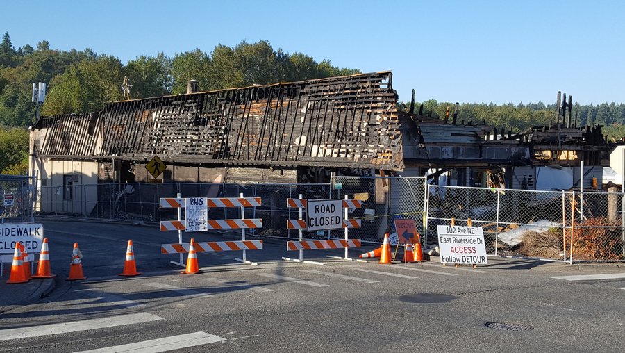 Bothell development on hold after explosive fire - Puget Sound Business ...