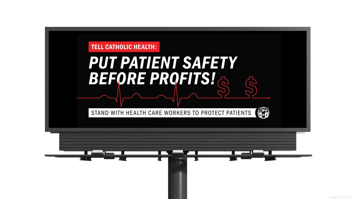 Union launches advertising campaign against Catholic Health - Buffalo ...