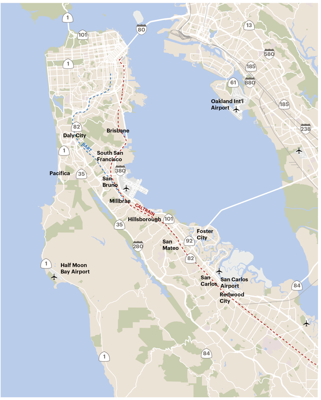 The push for transit-oriented development on the San Francisco Bay Area ...