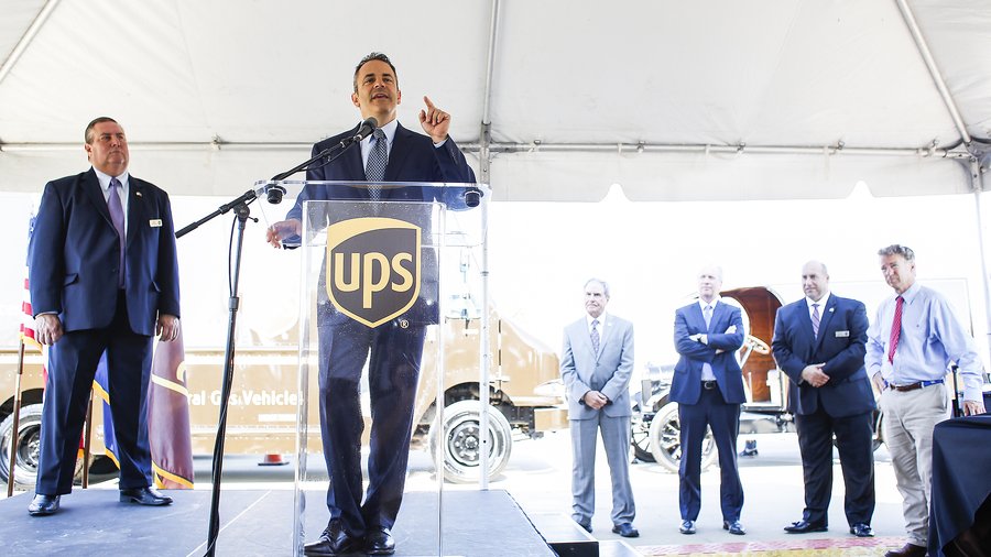 UPS breaks ground on expansion of Centennial Hub - Louisville Business ...