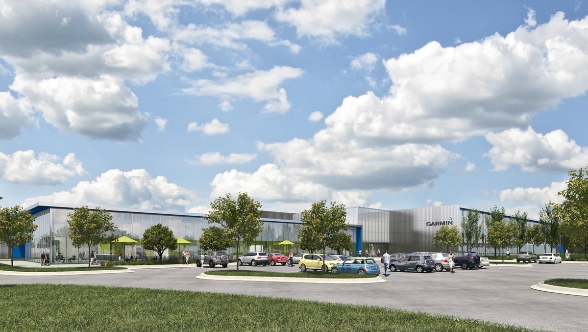 Garmin kicks off $200M expansion of Olathe campus - Kansas City ...
