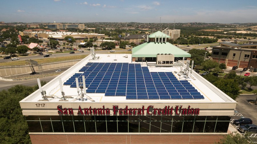 San Antonio Federal Credit Union installs solar power at headquarters ...