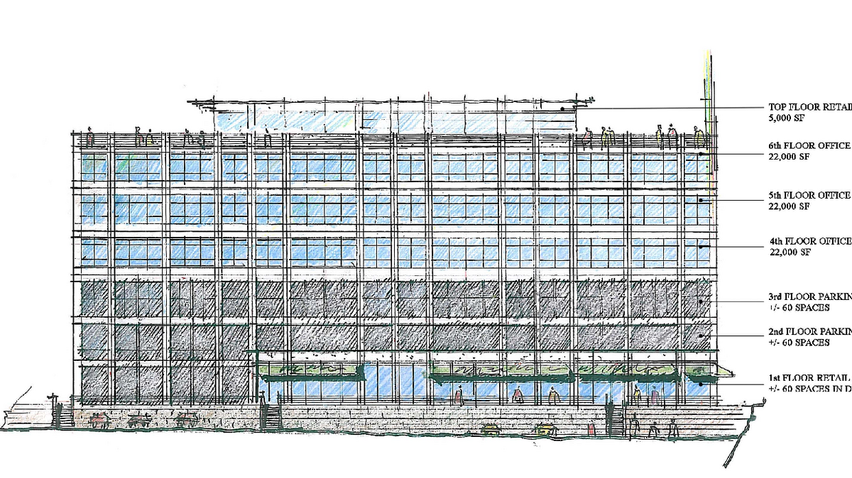 Seven-story office, retail building proposed for west Charlotte ...