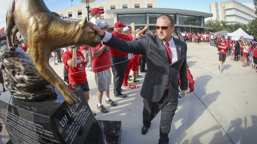 University of Texas names Houston's Tom Herman as football coach ...