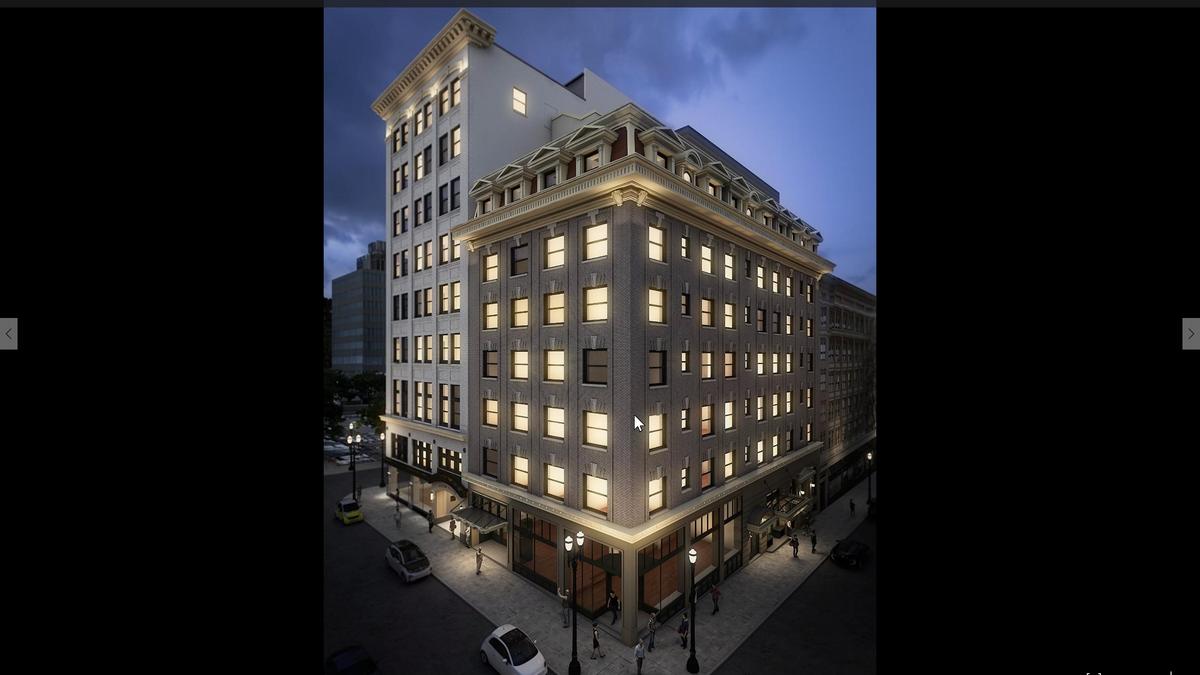 A first look at one of downtown Portland's next boutique hotels ...