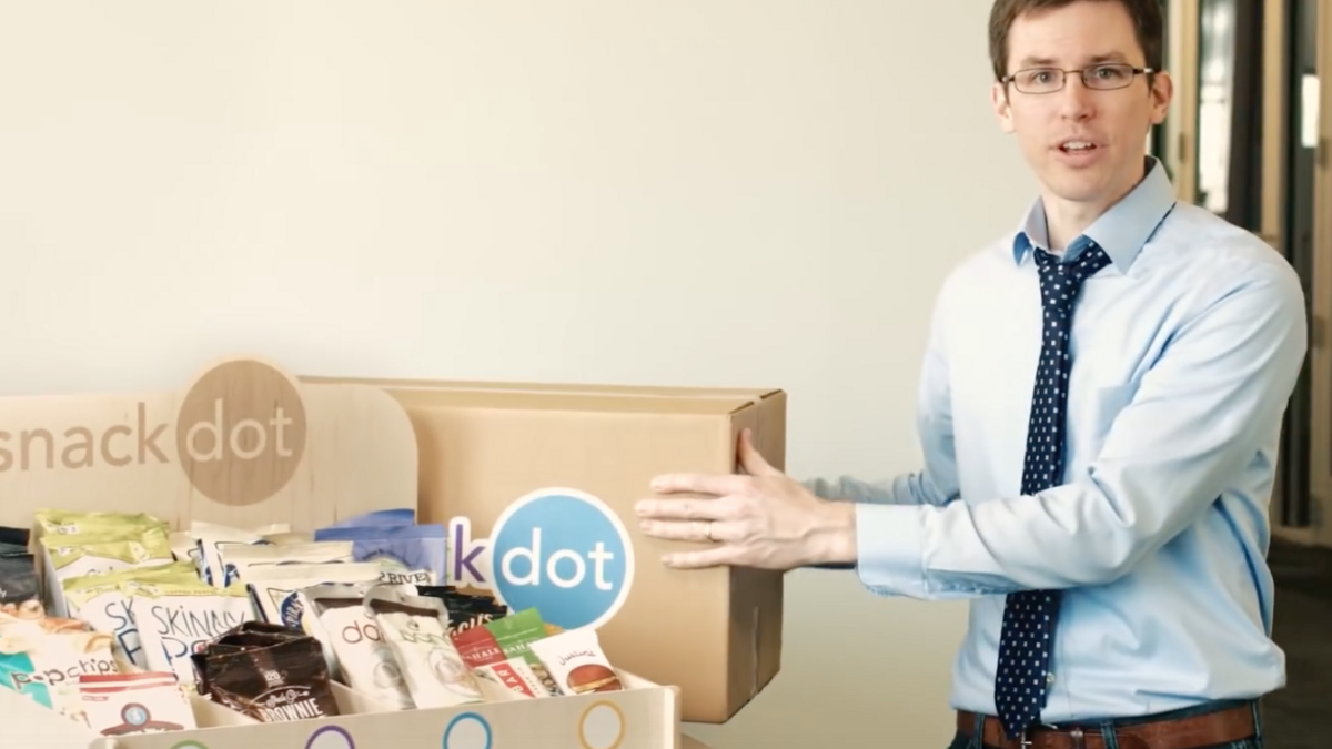 SnackDot, an app by Turner Logic LLC is shifting to snack delivery for ...