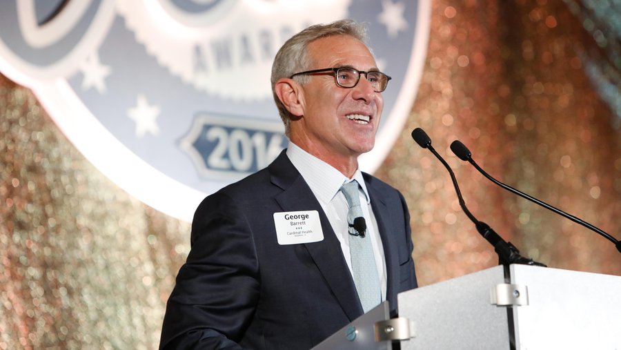 Leadership tips from Cardinal Health CEO George Barrett at the Columbus ...
