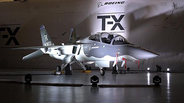 Boeing rolls out new jet for Air Force’s T-X trainer competition ...